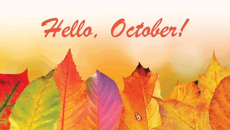 Wednesday 1 October 2025: Hello October! – Words Worth Writing